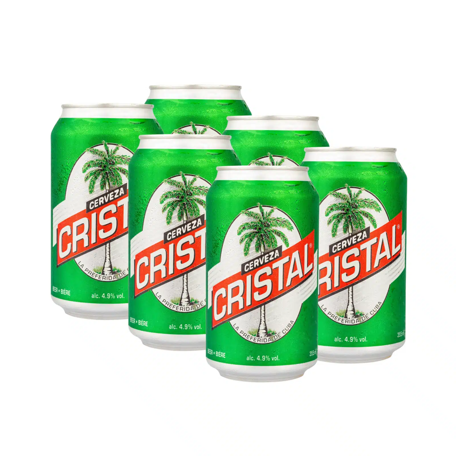 Cerveza Cristal de lata 6 unidades. - Unisource Solutions