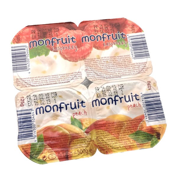 Yogurt de frutas Monfruit (Pack 4u) - Unisource Solutions