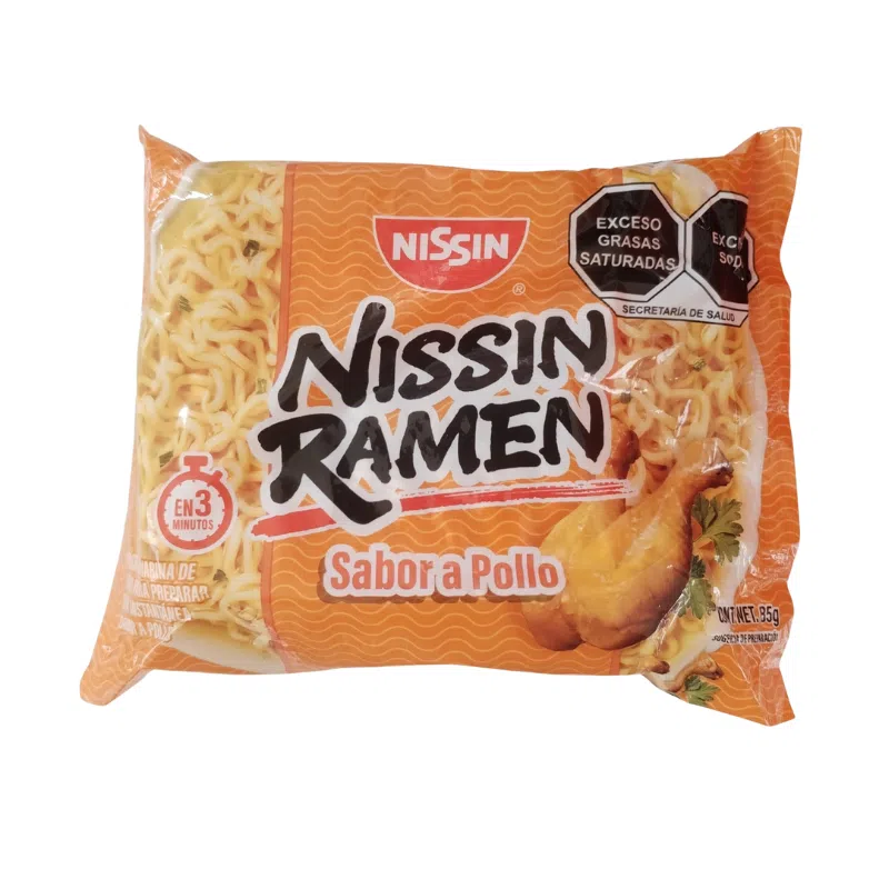 Sopa Instantánea sabor a Pollo 85g (Nissin Ramen) - Unisource Solutions